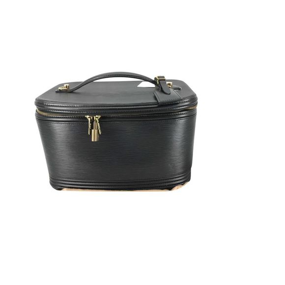 Louis Vuitton | Bags | Louis Vuitton Black Epi Leather Cannes Vanity ...